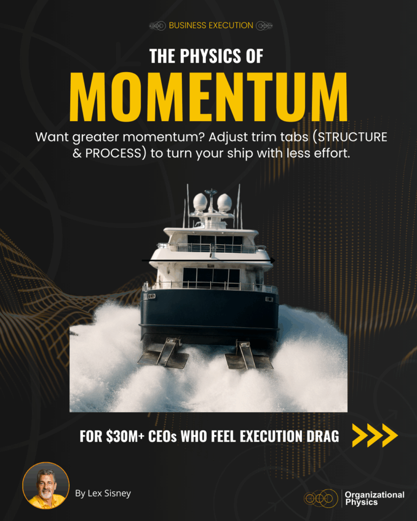 The Physics of Momentum - Organizational Physics